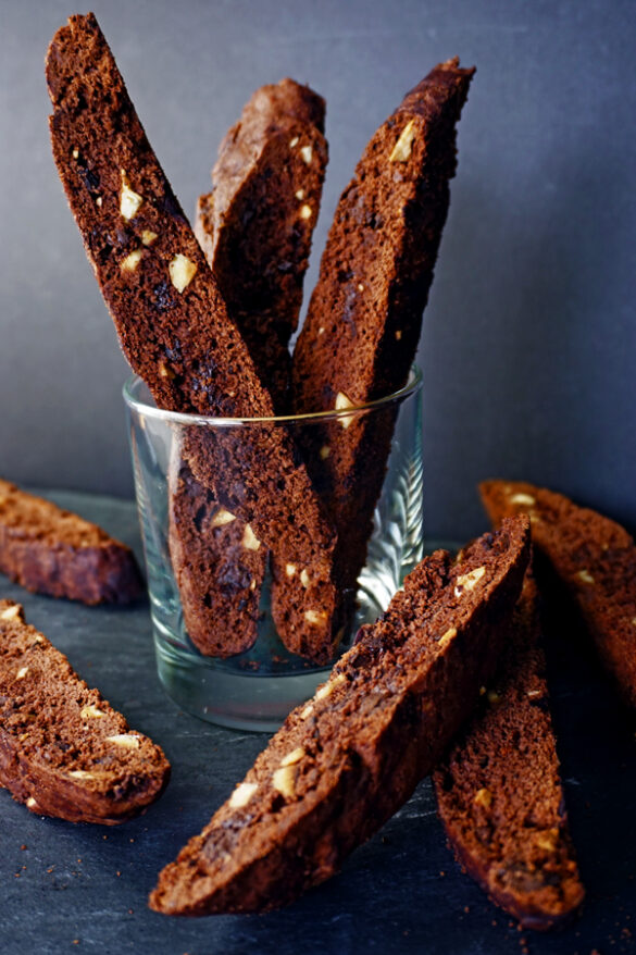 Mocha Hazelnut Latte Biscotti - Frydae - Chocolate, Coffee & Hazelnuts