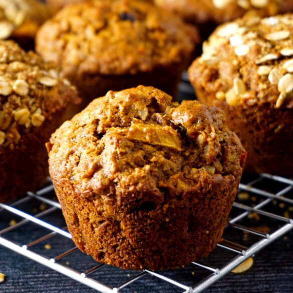 Morning Glory Muffins - Healthy Muffins in Under 1 Hour - Frydae
